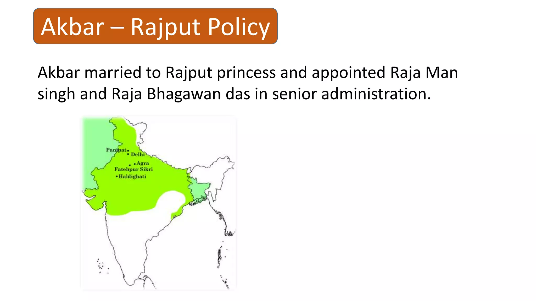Akbar Mughal empire | PPT