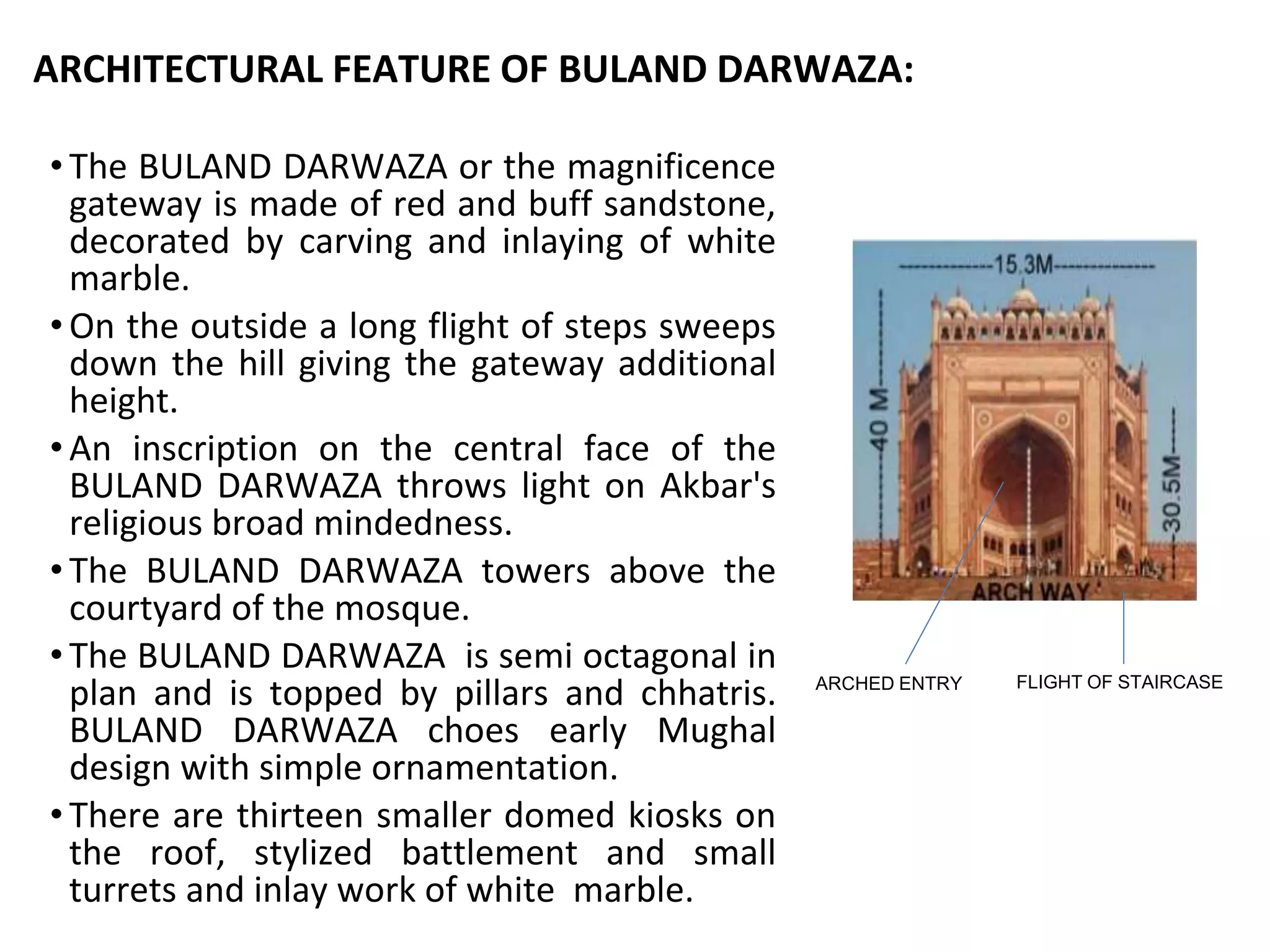 Mughal Archiecture-Akbar ppt | PPTX