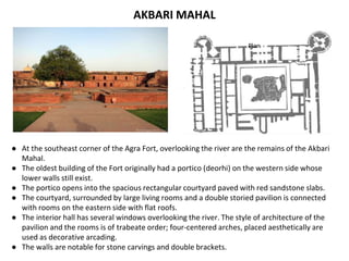 Mughal Archiecture-Akbar ppt | PPTX