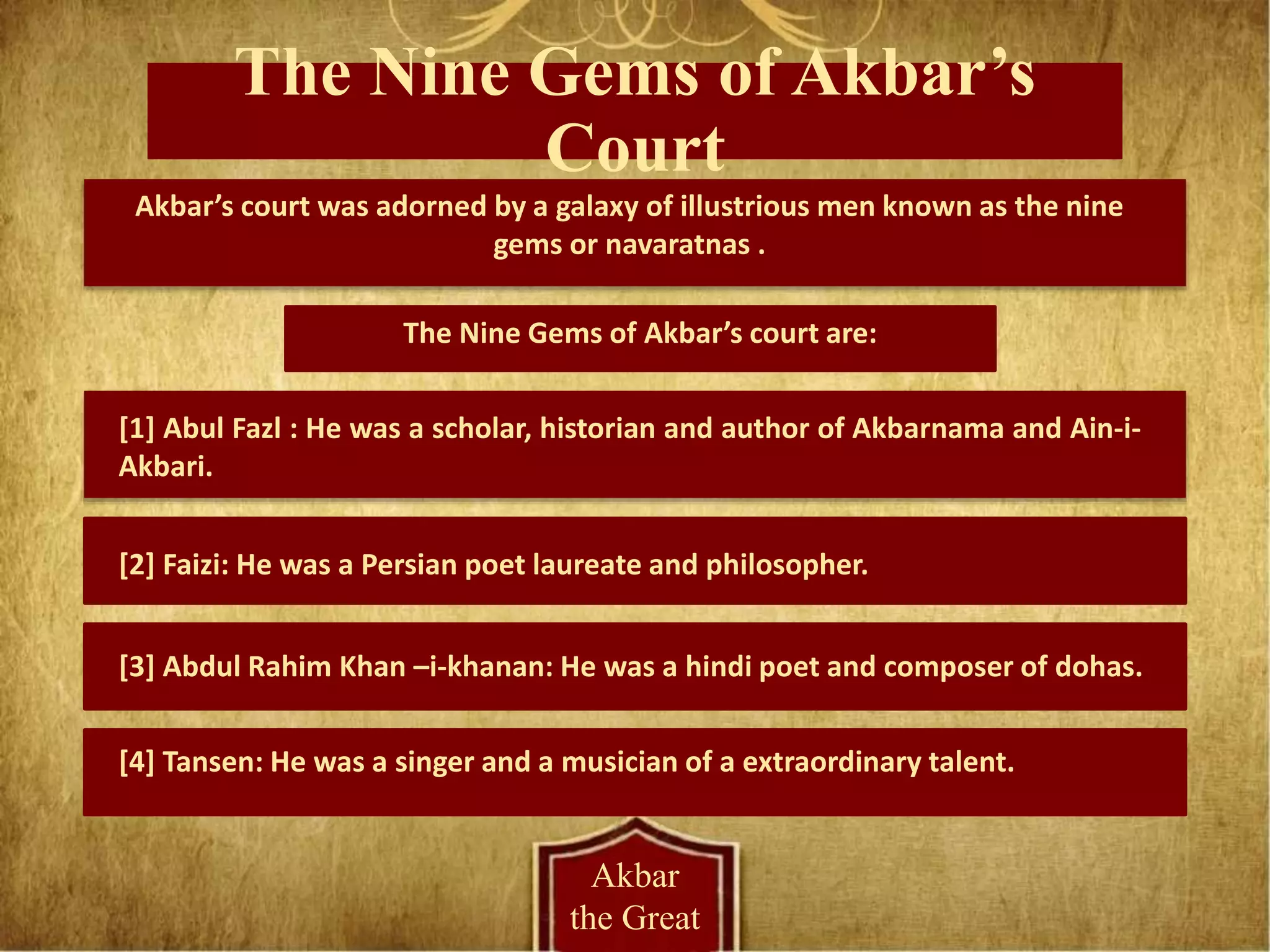 Akbar the Great | PPTX