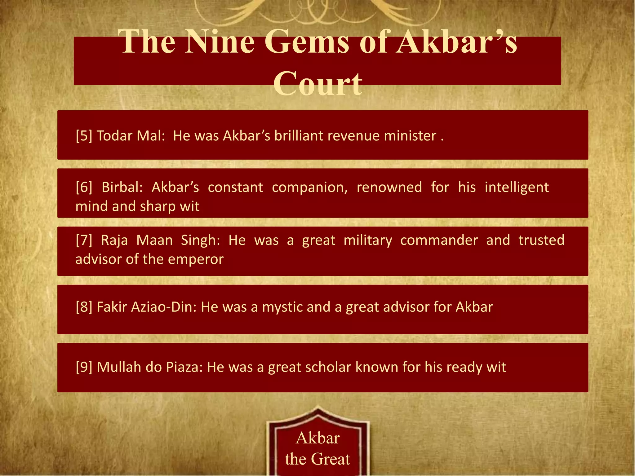 Akbar the Great | PPTX