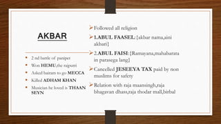 Akbar the great | PPTX