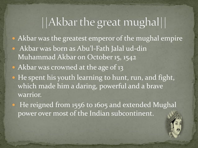 Akbar the great | PPT