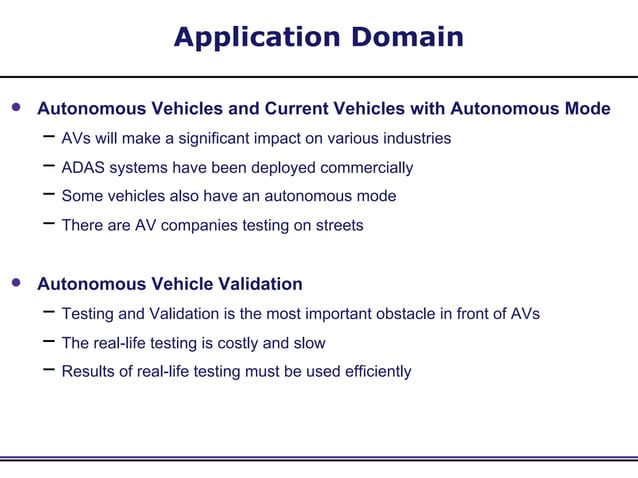 Generation Of Autonomous Vehicle Validation Scenarios Using Crash Data