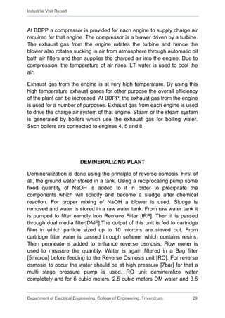 Industrial visit Report | PDF