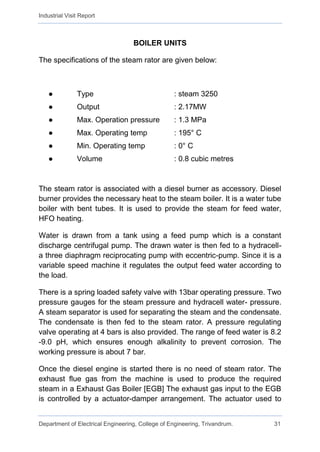 Industrial visit Report | PDF