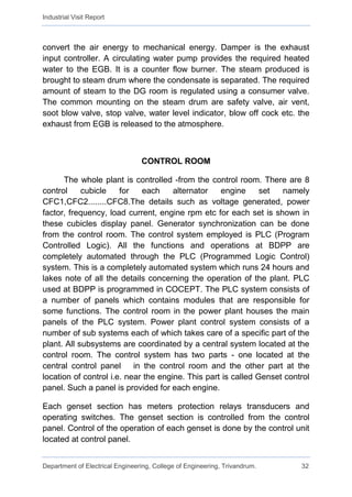 Industrial visit Report | PDF