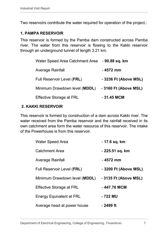 Industrial visit Report | PDF | Power and Energy Industry | Industries