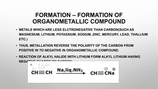 ORGANIC INTERMEDIATES- CARBANIONS | PPTX