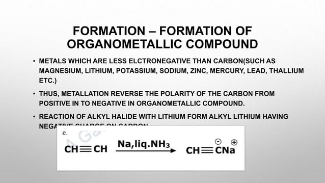 ORGANIC INTERMEDIATES- CARBANIONS | PPTX | Chemistry | Science