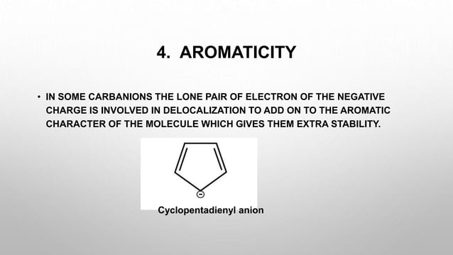 ORGANIC INTERMEDIATES- CARBANIONS | PPTX | Chemistry | Science