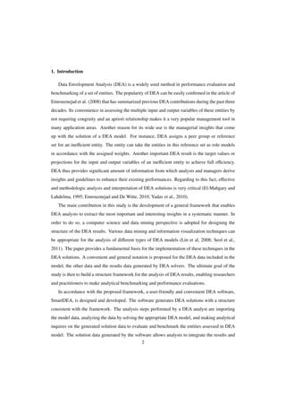 Analyzing the solutions of DEA through information visualization and ...