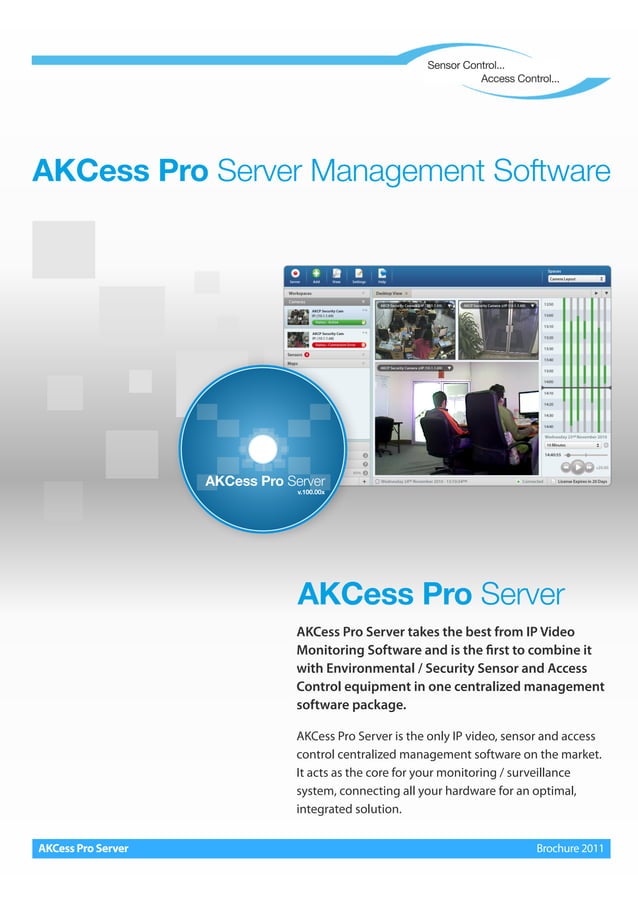Ak cess pro server brochure | PDF