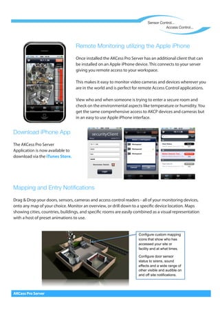 Ak cess pro server brochure | PDF