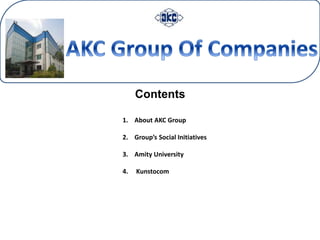 Akc group of companies | PPTX