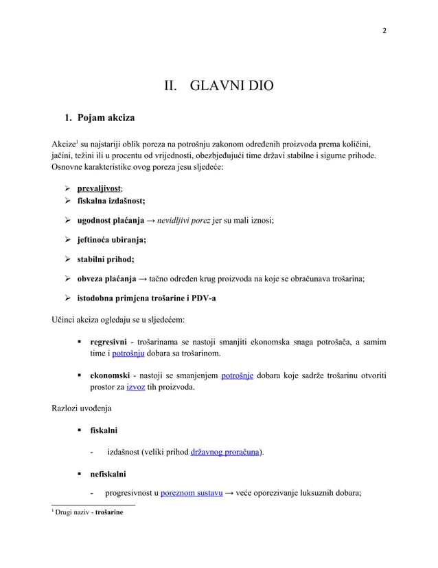 Akcize trosarine- - ij | PDF