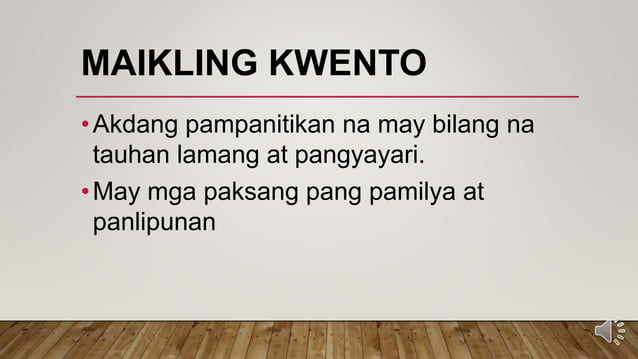 Akdang pampanitikan | PPTX