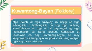 Akdang Tuluyan sa Panahon ng mga Katutubo.pptx