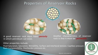 Reservoir Rock Properties | PPTX