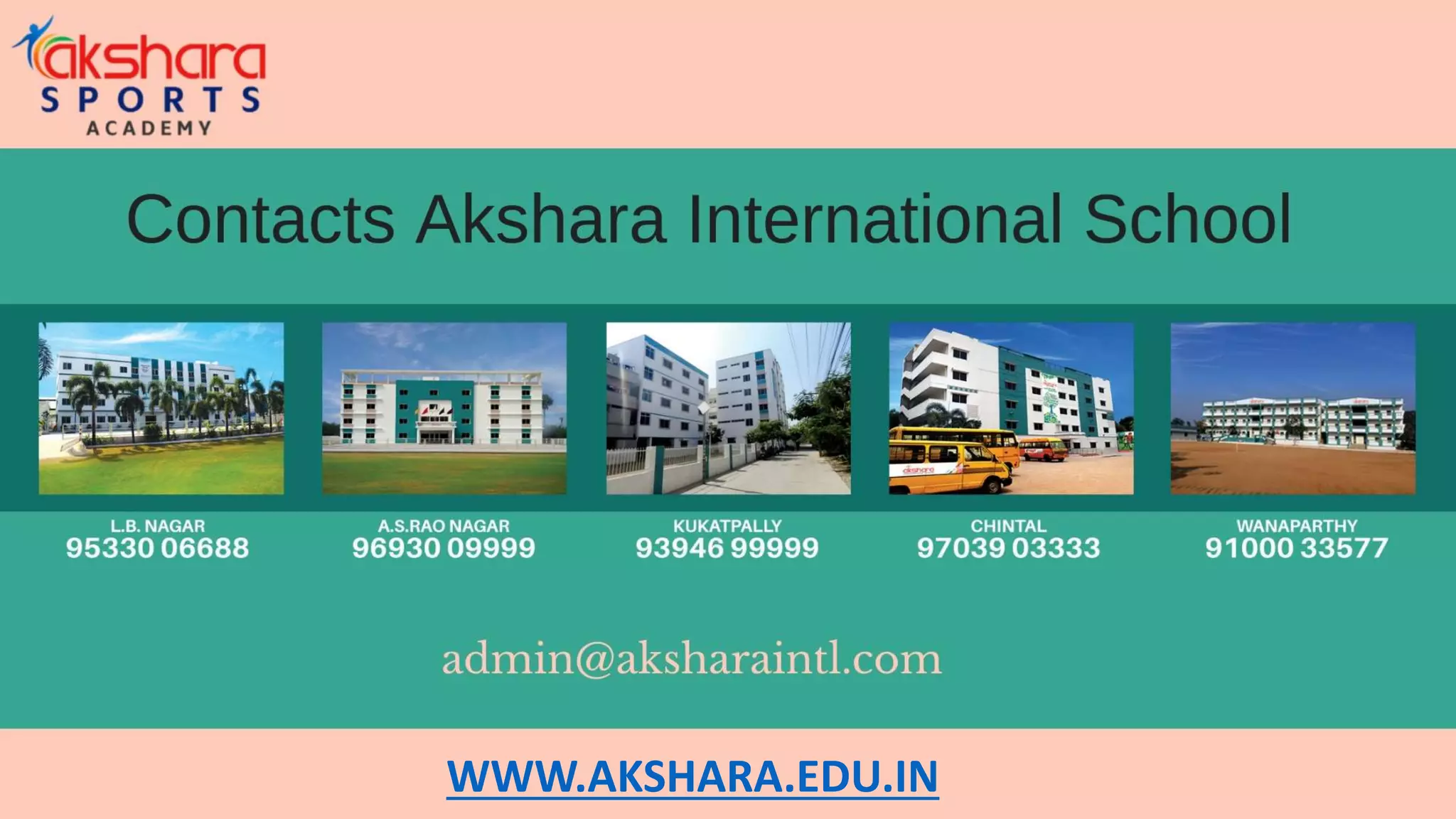 Akshara International School Sports Academy | PPTX | Sports