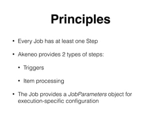 Synchronize applications with akeneo/batch | PPT