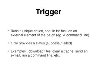 Synchronize applications with akeneo/batch | PPT