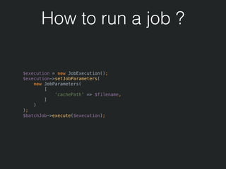 Synchronize applications with akeneo/batch | PPT