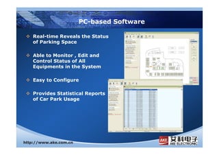 Ake Parking Guidance System Pdf