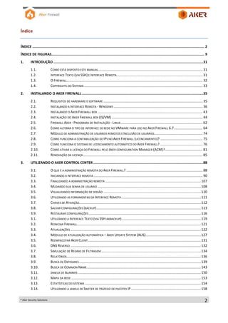 Manual Aker Firewall UTM 6.7 PT | PDF