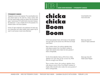 Chicka Chica Boom Boom book cover redesign | PDF