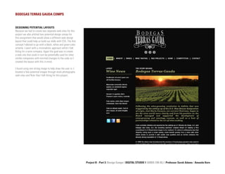 Bodegas multiple version CSS web design | PDF