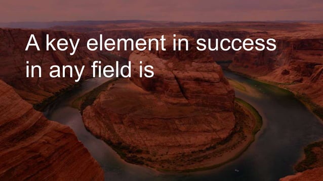 A Key Element for Success is a Growth Mindset | PPTX