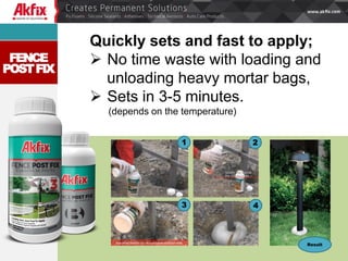 Akfix Fence Post Fix | PDF