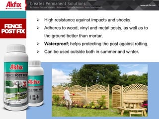 Akfix Fence Post Fix | PDF
