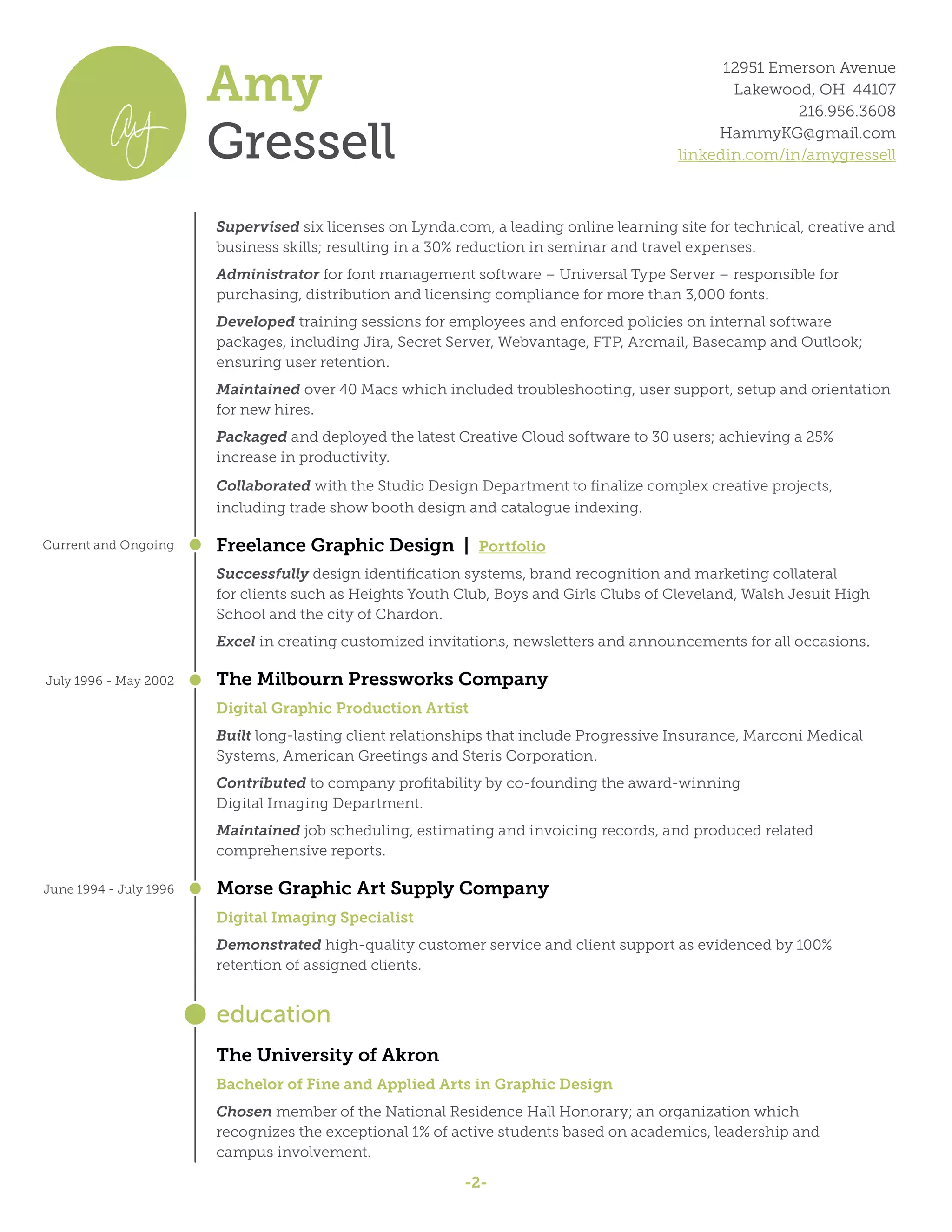 AKG resume 2016 | PDF