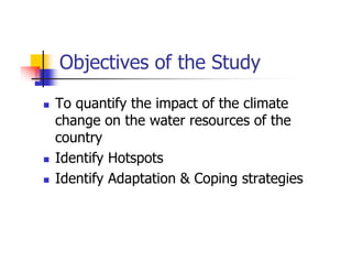 Impact of Climate Change on Ganga River Basin | PDF