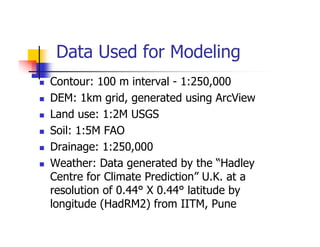 Impact of Climate Change on Ganga River Basin | PDF
