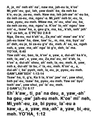 Akha Gospel Tract | PDF