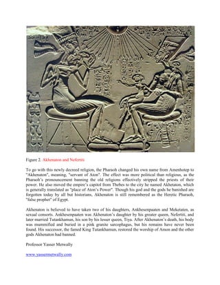 Akhenaton and Neferteti | PDF