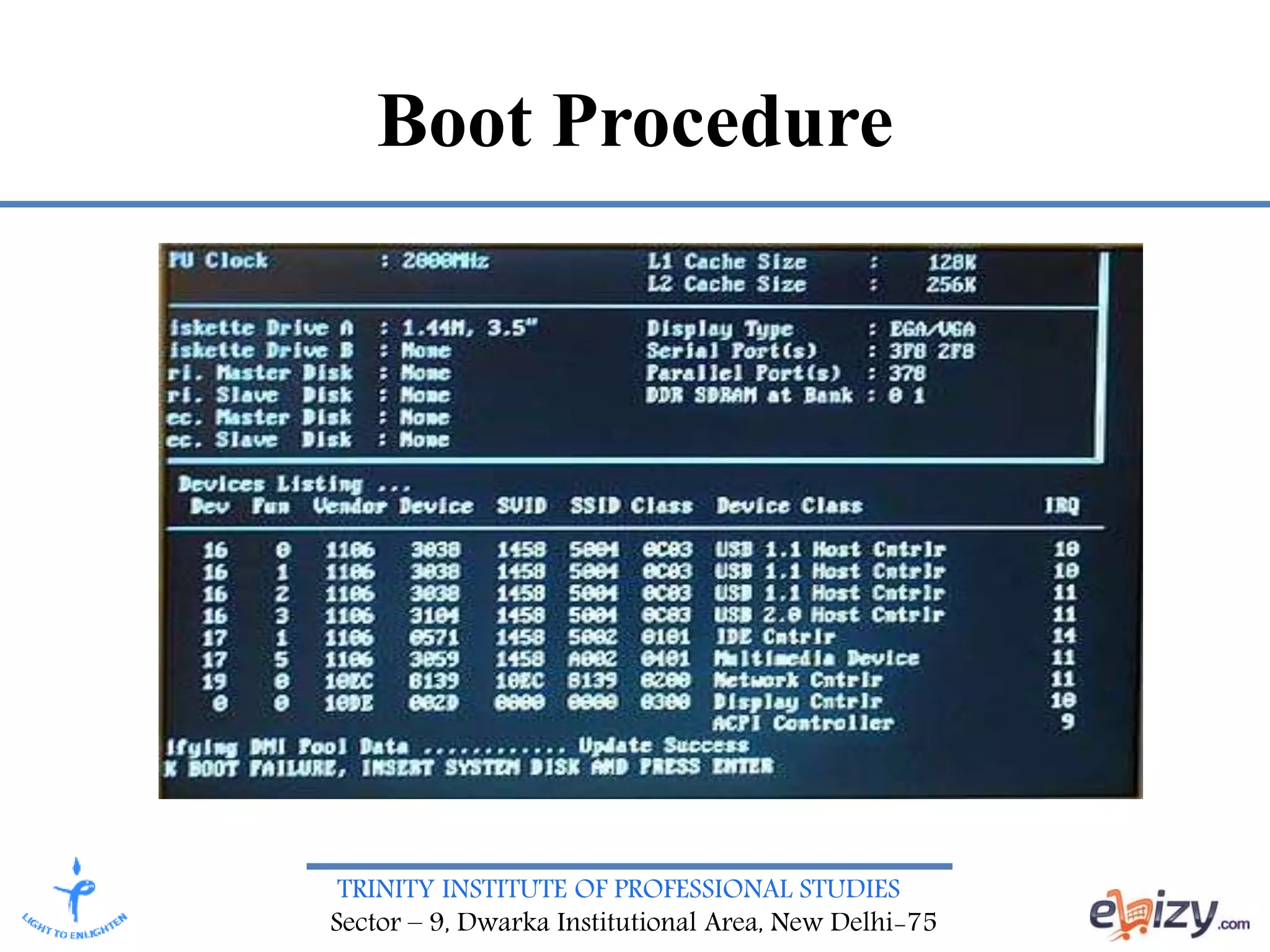 Booting and Start-up Sequence | PPTX