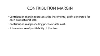 terms and concepts of cost accounting | PPTX