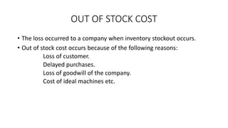 terms and concepts of cost accounting | PPTX