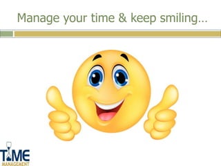 time management | PPTX