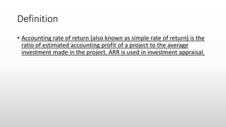 Net present Value, Internal Rate Of Return, Profitability Index ...