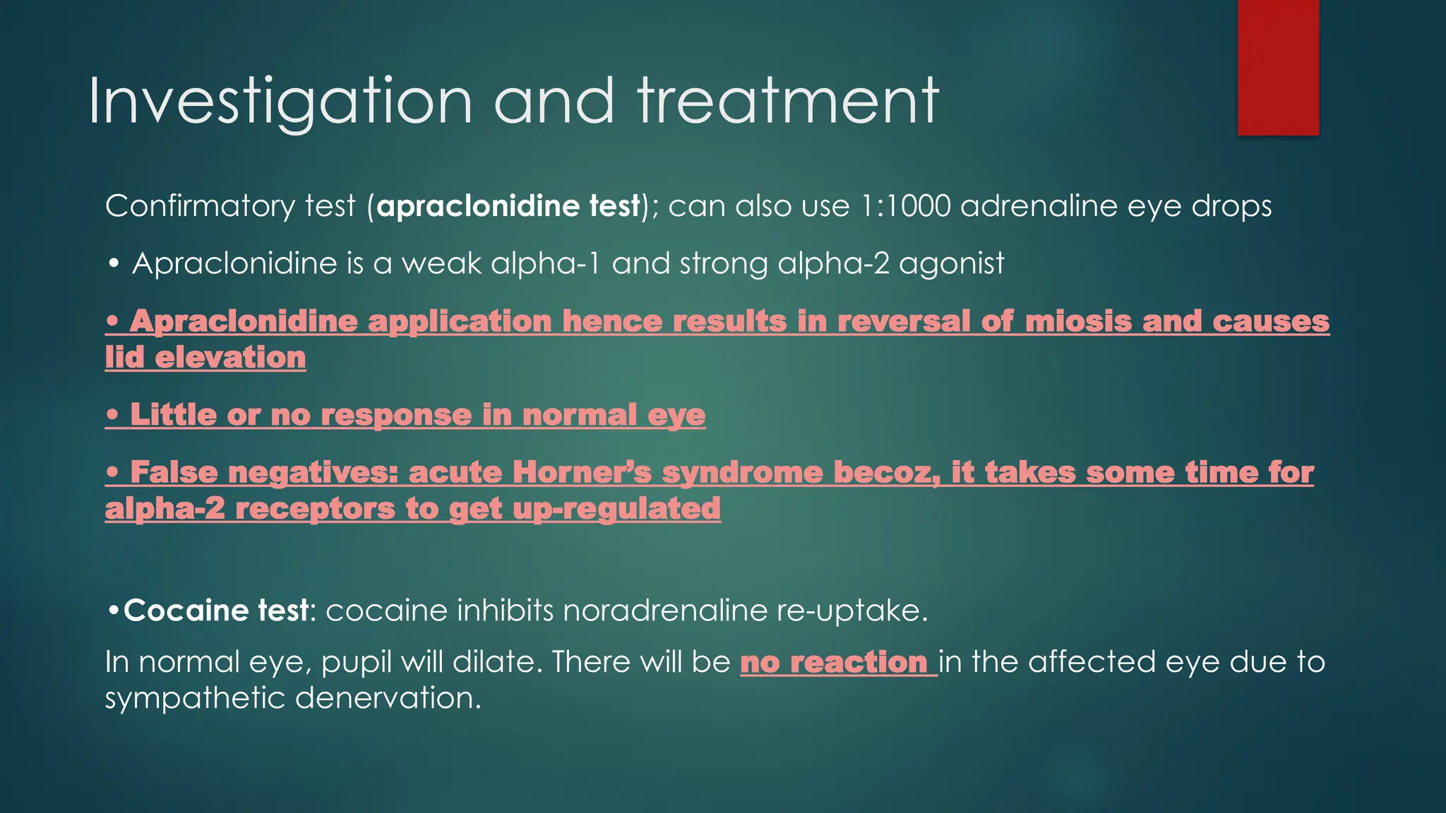 horners syndrome medicine and surgery ppt | PPTX
