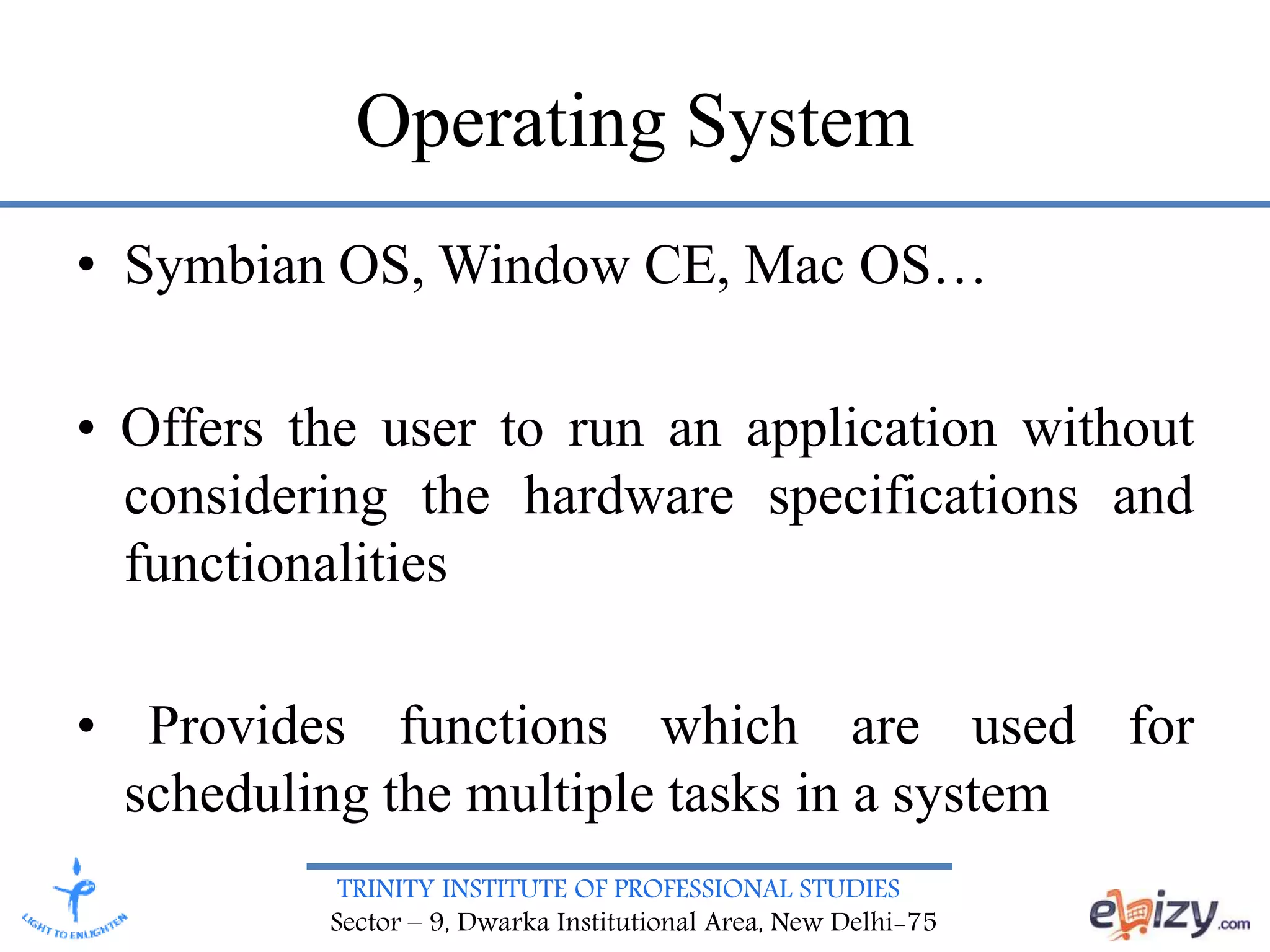 Mobile Computing Architecture Pptx Operating Systems Computer 3305