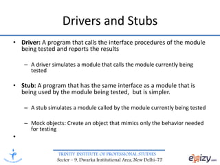 Software Engineering- Types of Testing | PPTX