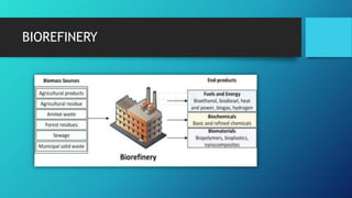 biorefinery | PPTX | Biotech and Biomedical Industry | Industries