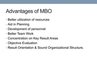 Managment By Objective | PPT