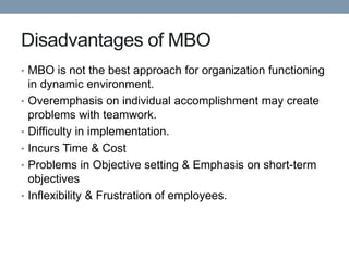 Managment By Objective | PPT